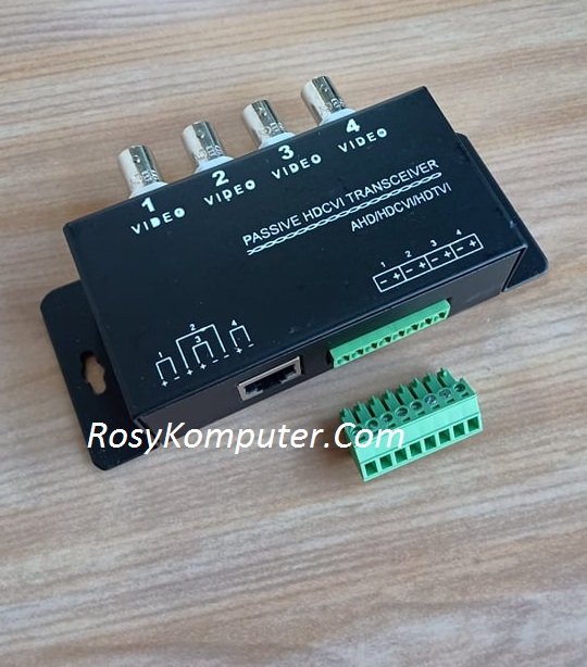 Jual Video Balun 4 Channel CCTV - Rosy Computer Malang