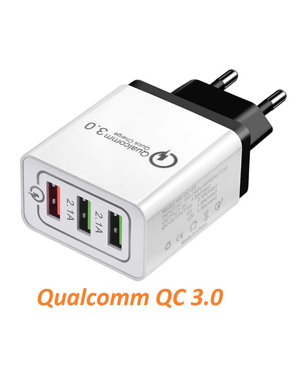 Jual Charger Qualcomm QC 3.0 USB 3 Port - Rosy Computer Malang