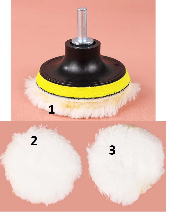 Jual Polisher Pad Wol Kain Alat Poles Body Mobil - Rosy Computer Malang