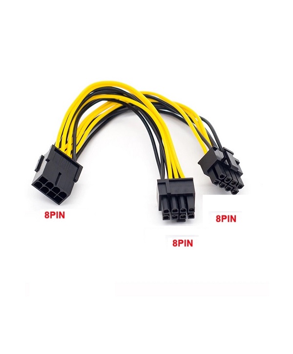 Jual Kabel Splitter PCIE 8 PIN PSU - Rosy Computer Malang