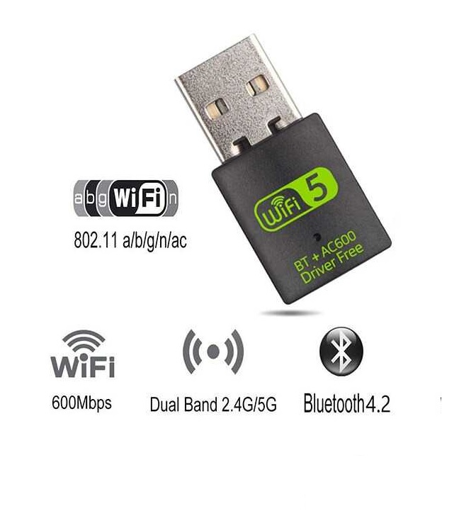 Jual Usb Wireless + Bluetooth Dual Band - Rosy Computer Malang