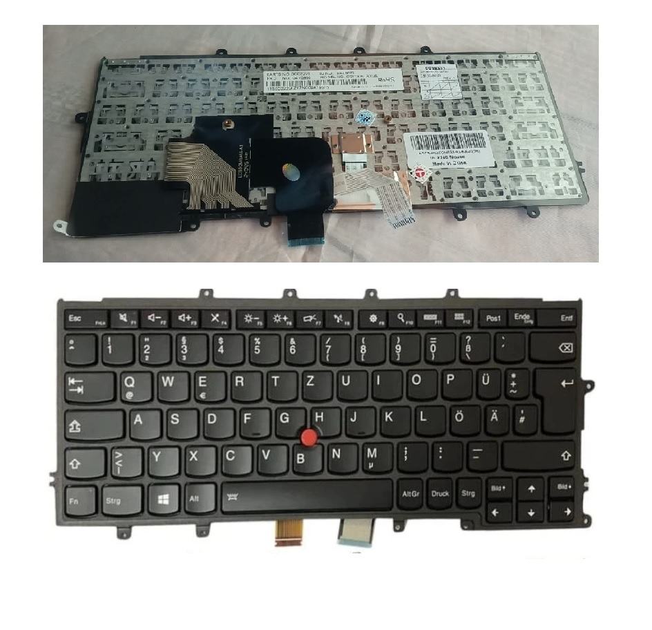 Jual Keyboard Lenovo Thinkpad X250 X260 X270 X240 X240S X30s - Rosy ...